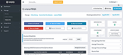 How do I make changes to a Sniply Link? – Sniply
