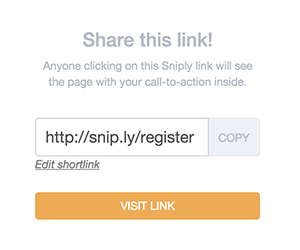 How can I customize the shortlink? – Sniply